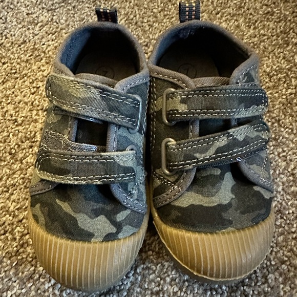Cat & Jack | Shoes | New Without Tags Cat Jack Camo Velcro Sneakers ...